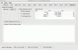 Snowflake Pro Software | Advanced Fiction Writing