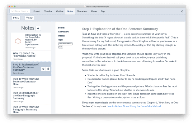 Plottr Software and the Snowflake Method | Advanced Fiction Writing